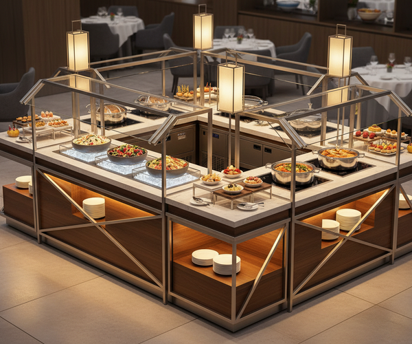 BuffetbarBuffetbar – Modulaire Buffetsystemen voor Horeca | APS Glass ...